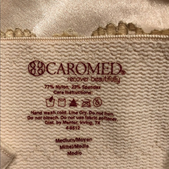 caromed | Intimates & Sleepwear | Caromed Recovery Girdle Beautifully ...